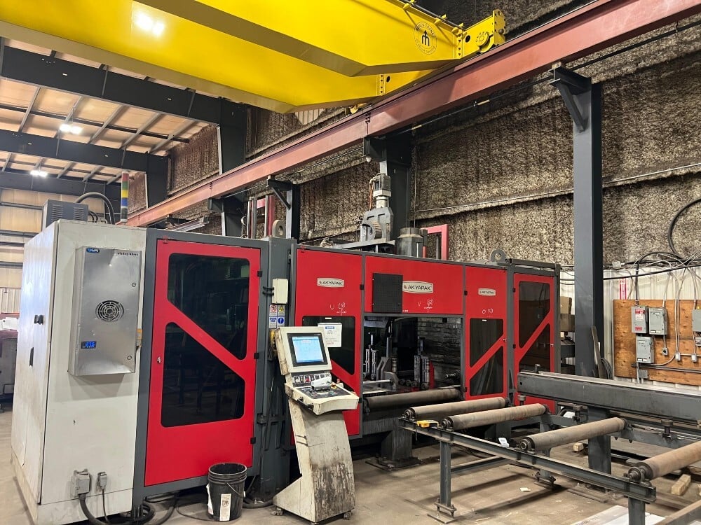 2015 Akyapak 3-ADM CNC Beam Drilling Line